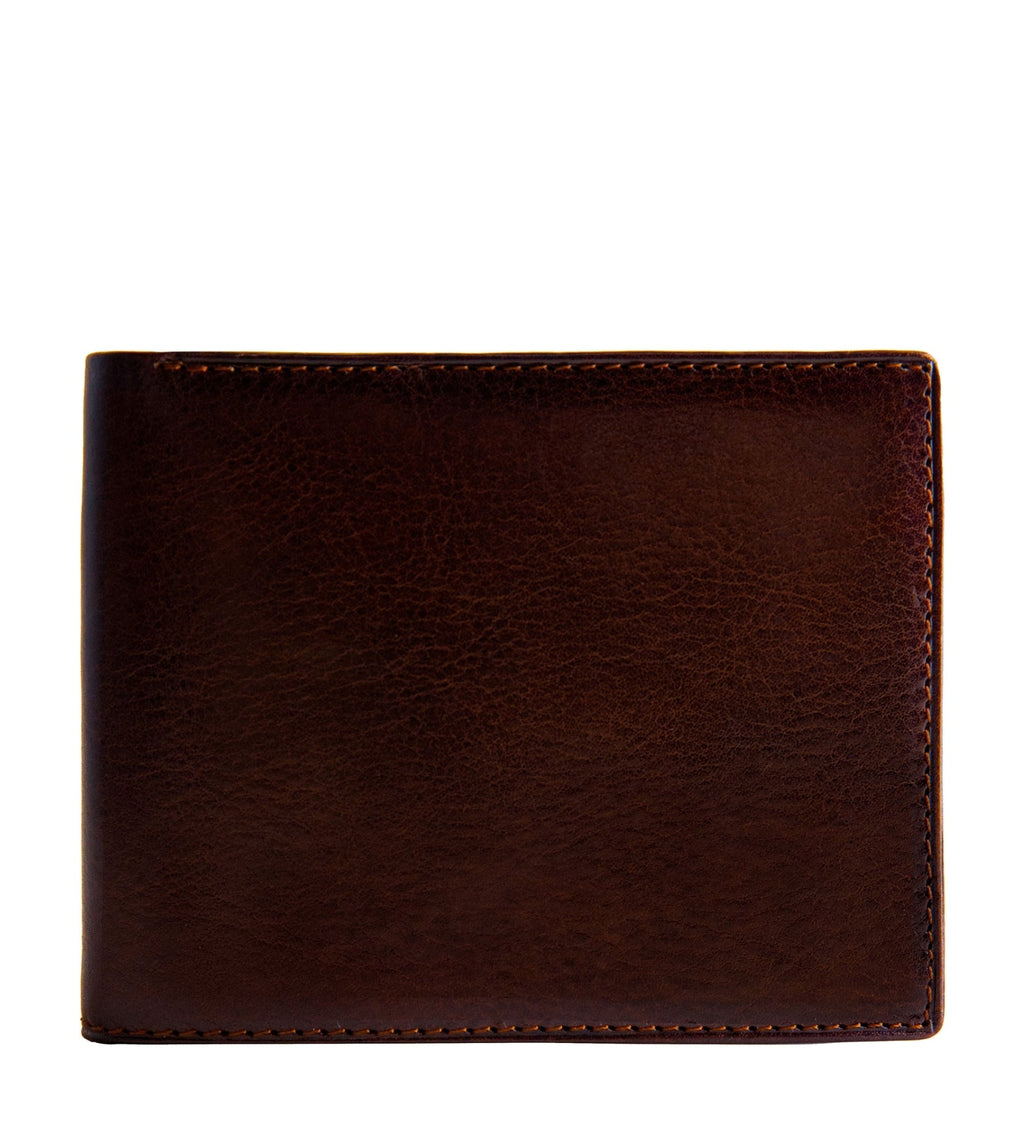 Leather Bifold Wallet - Daniel – timeresistance.co.uk