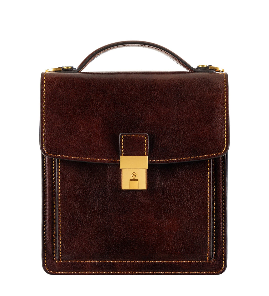 Small Leather Briefcase - Walden – timeresistance.co.uk